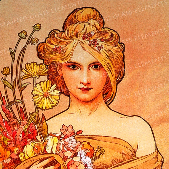 Alphonse Mucha Design Elements