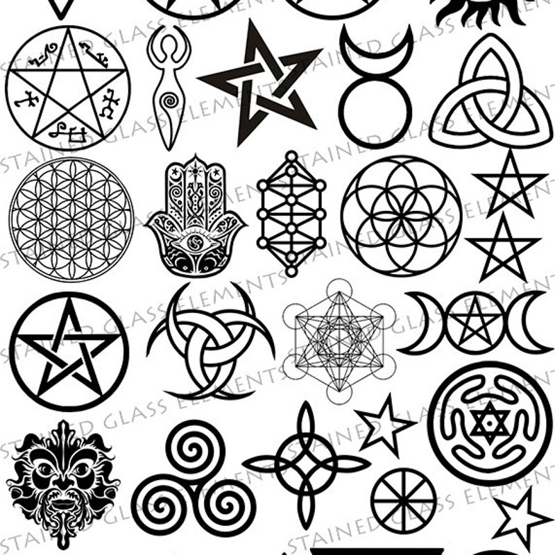 Wiccan Symbols - Etsy