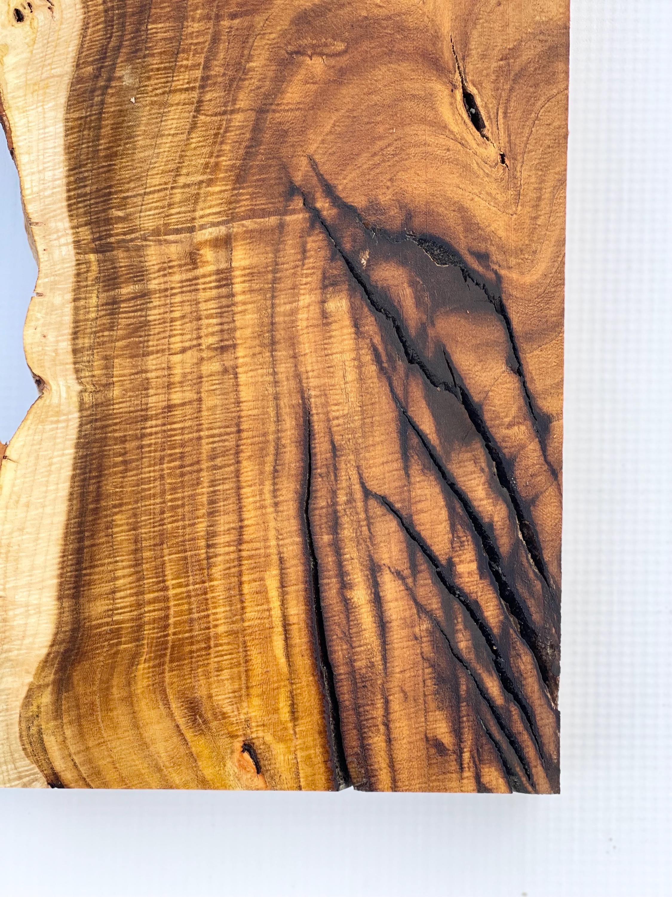 Red Bud Wood Curly and Burly Slabs, Kiln Dried, Project Board, Resin ...