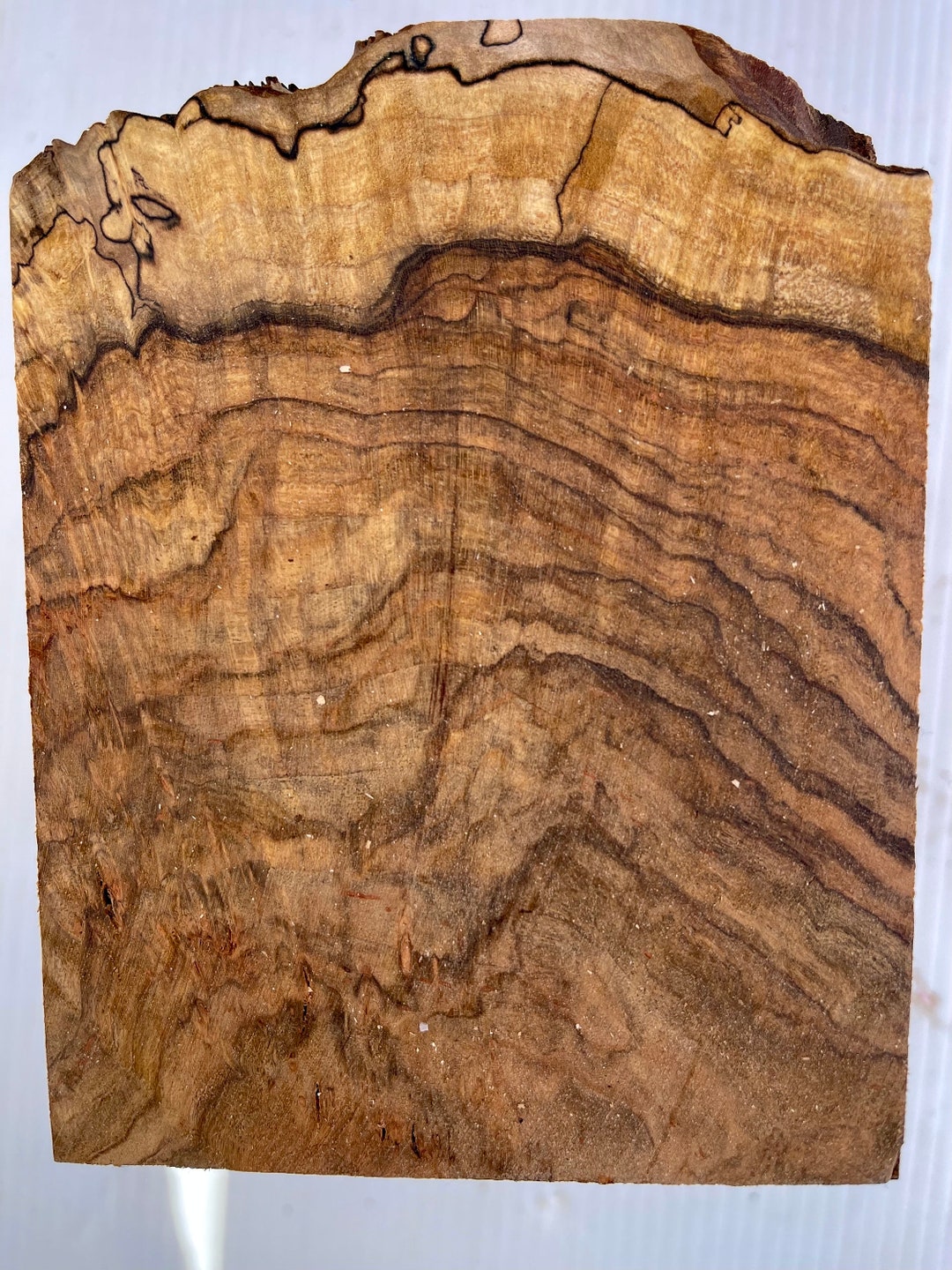 Curly Spalted Maple Burl, Turning Wood, Wood Turning, Burl Cap, Knife ...