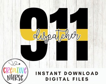 Instant Download Cut File SVG / 911 Dispatcher Heartbeat Headset / Svg ...