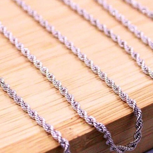 Platinum Chain - Etsy