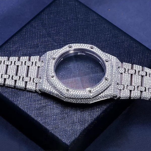 Iced Out Apple Watch Band - Etsy