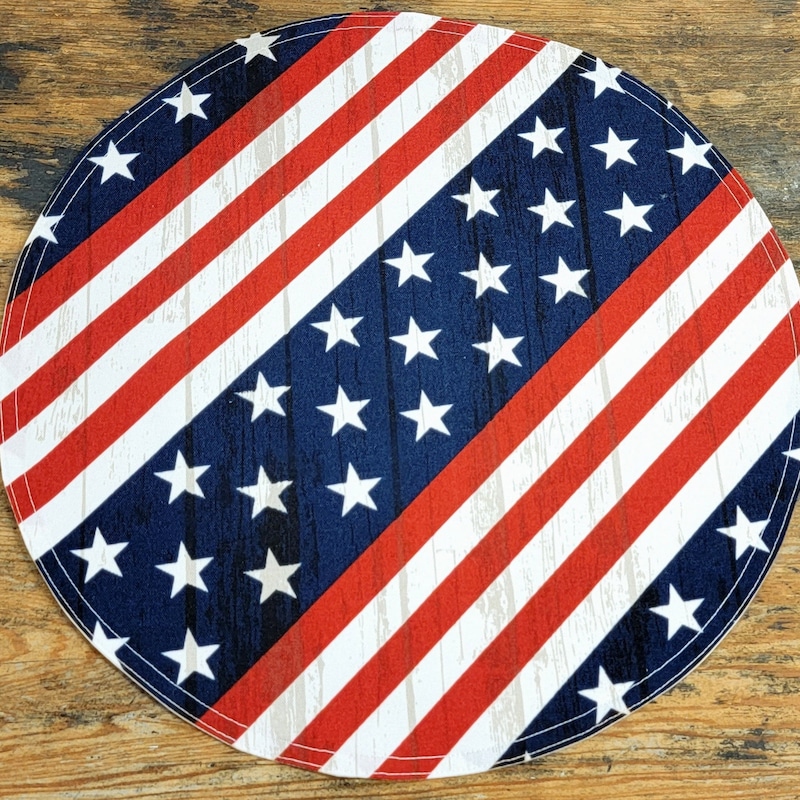 Patriotic Table Mat - Etsy
