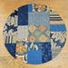 Custom Sized Round Quilted Table Topper/centerpiece Mat Patchwork ...