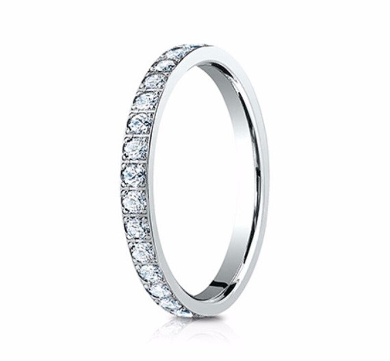 2mm Wedding Band, 2mm Eternity Band, 2mm Diamond Wedding Band, Eternity ...