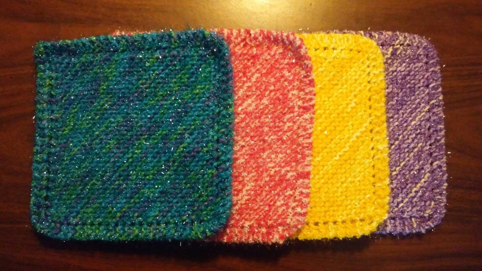 Scrubber Dishcloth/washcloth With White Kitchen Bath Scrubber Cloth ...