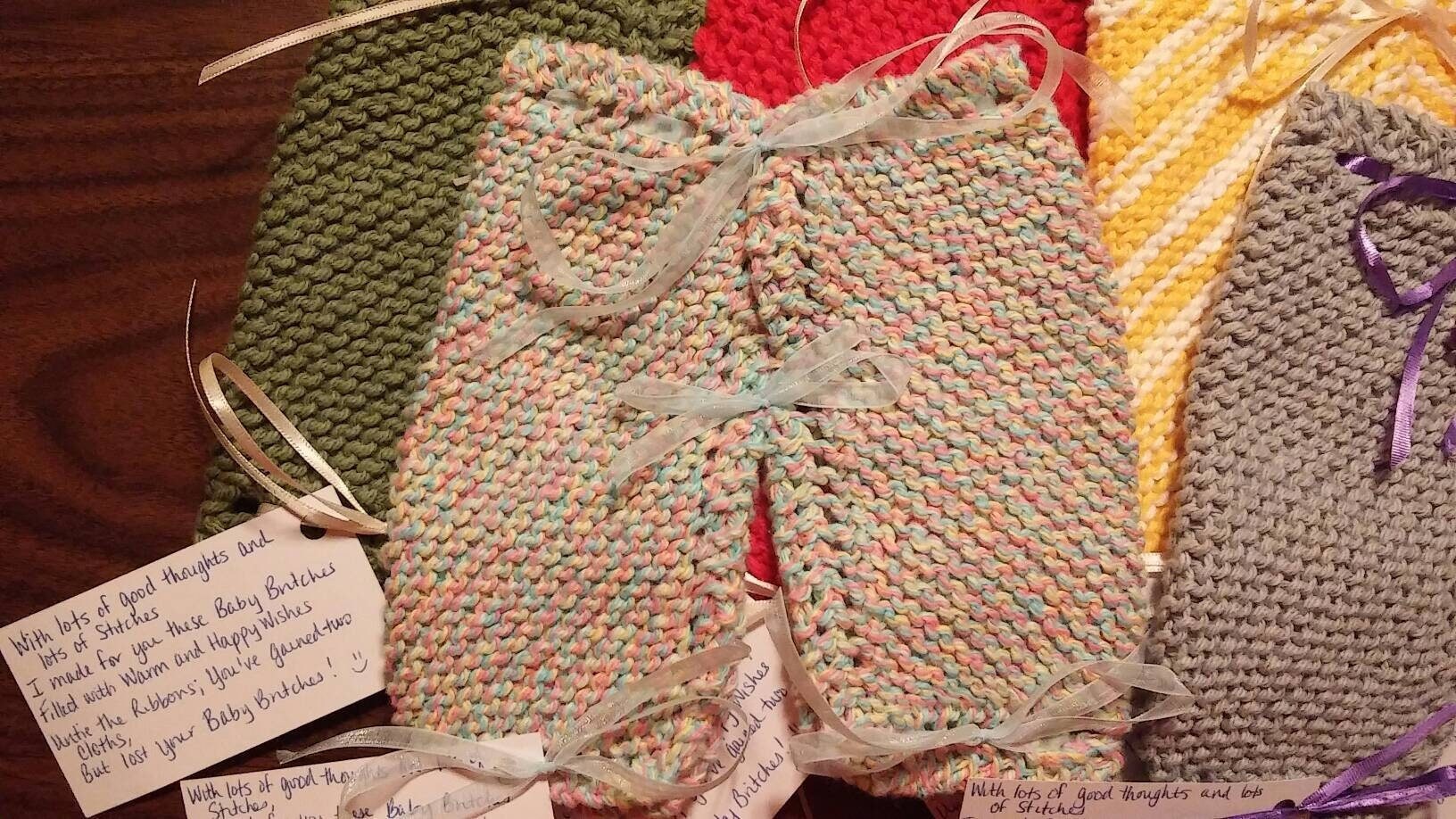Baby Britches Baby Dishcloth Britches Baby Washcloth - Etsy
