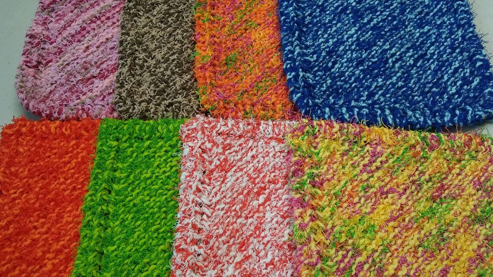 Scrubber Dishcloth/washcloth With White Kitchen Bath Scrubber Cloth ...