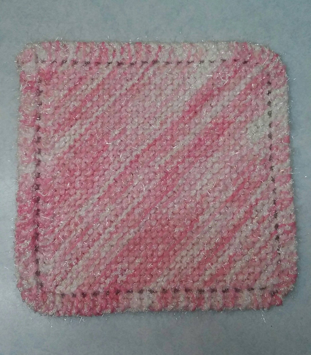 Scrubber Dishcloth/washcloth With White Kitchen Bath Scrubber Cloth ...