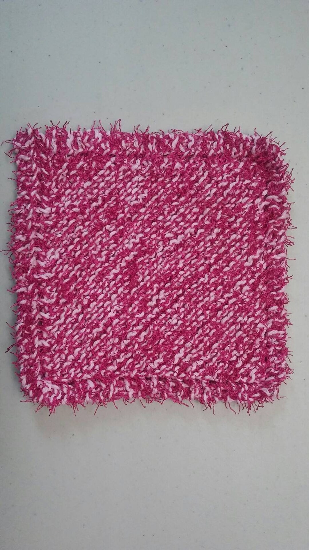 Scrubber Dishcloth/washcloth With Pink ~~ Kitchen Bath Scrubber Cloth ...