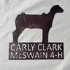 Personalized Show Calf Sign for Stalls, Barns Stock Show Kids, Awards ...