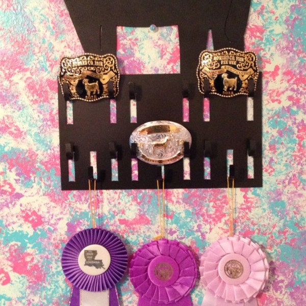 Rodeo Buckle Display - Etsy
