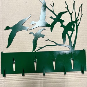 Rising Ducks Call Display Rack for Duck Calls. Personalized, Holds 9 ...