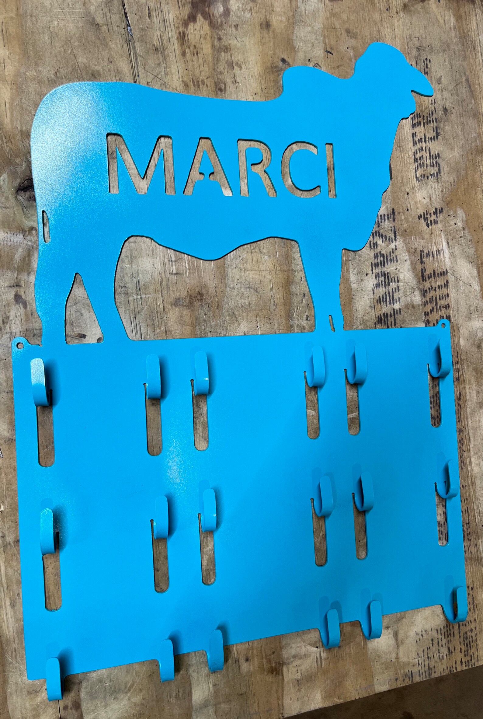 9 Belt Buckle Display Rack for Livestock and Rodeo Buckles: Livestock ...