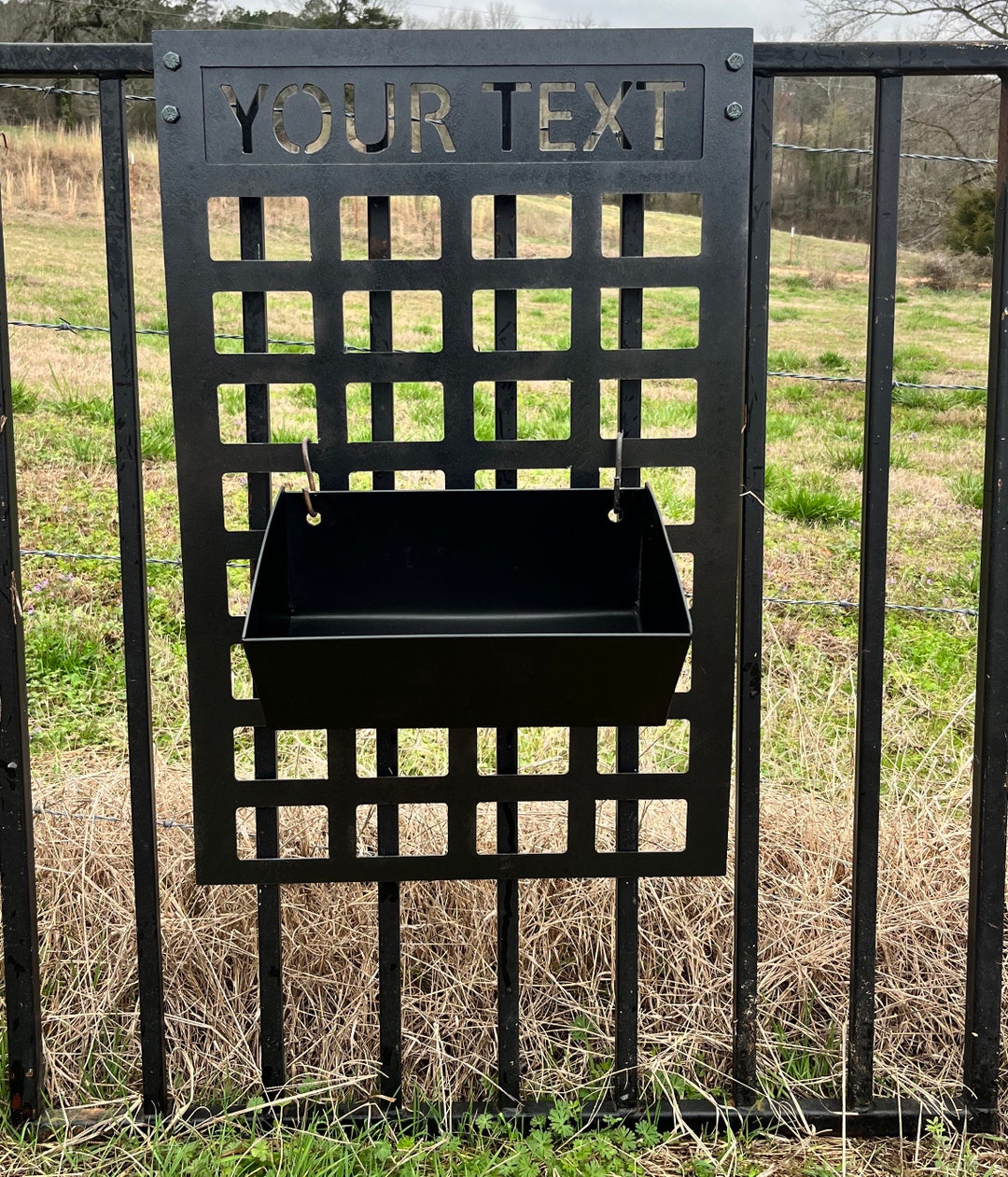 Show Pig, Hog, Goat, Lamb Adjustable Feeder Rack for Shows, Stalls, and ...