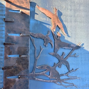 Rising Ducks Call Display Rack for Duck Calls. Personalized, Holds 9 ...