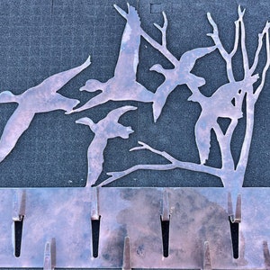 Rising Ducks Call Display Rack for Duck Calls. Personalized, Holds 9 ...