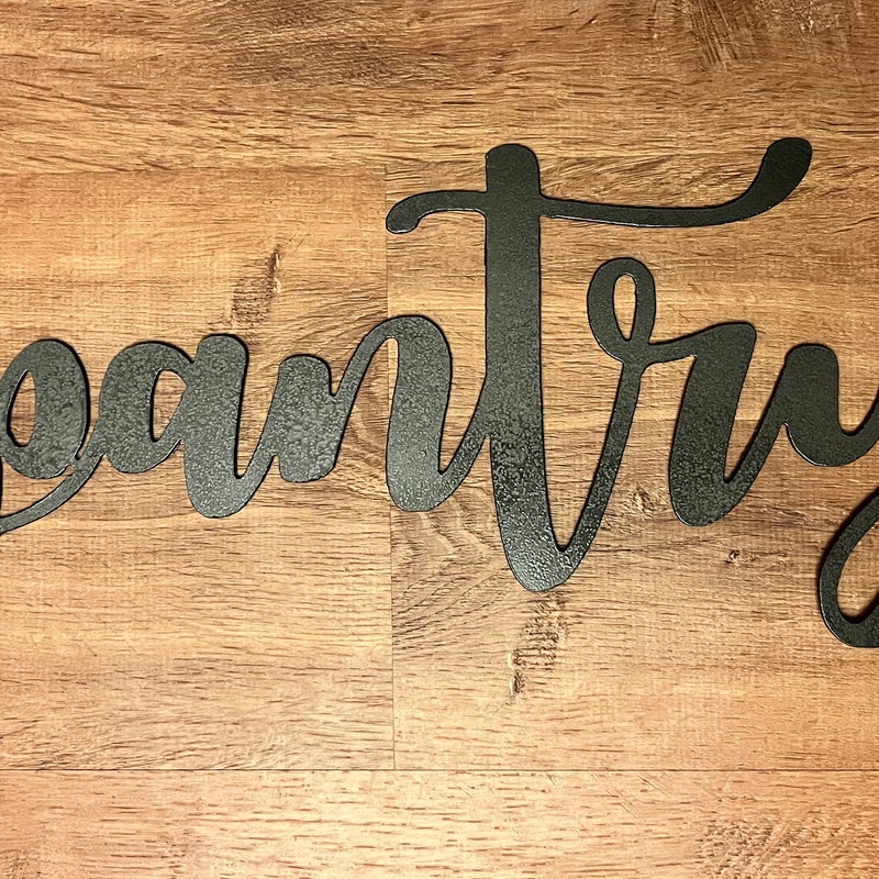 Rustic Pantry Sign - Etsy