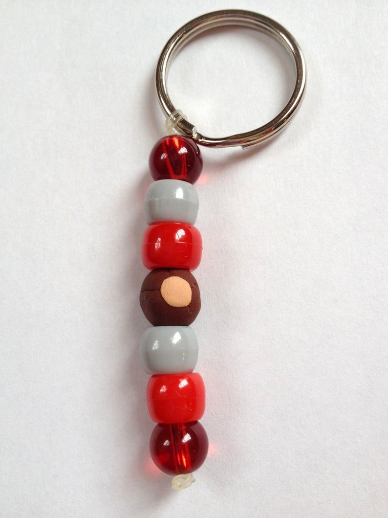 Ohio State Buckeyes Keychain - Etsy