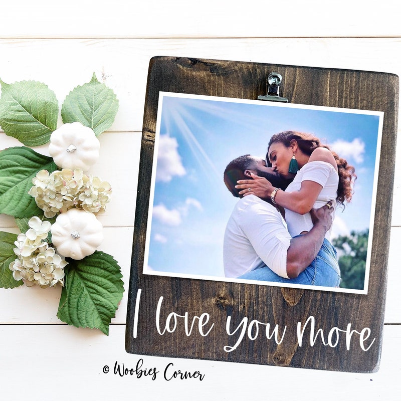 I Love You Photo Frame - Etsy