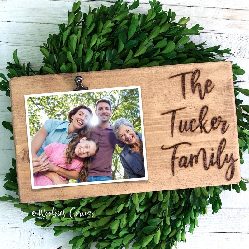 Family Picture Frame - Etsy