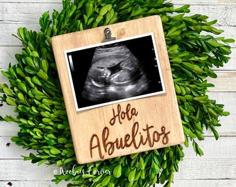 Spanish Pregnancy Announcement - Etsy