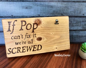 Pop pop frame | Etsy