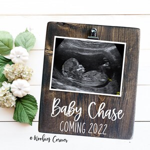 Español Pregnancy Baby Announcement Frame Spanish Baby Reveal | Etsy