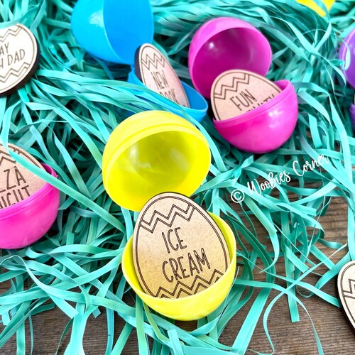 Easter Egg Hunt Tokens Easter Egg Stuffers Easter Basket - Etsy