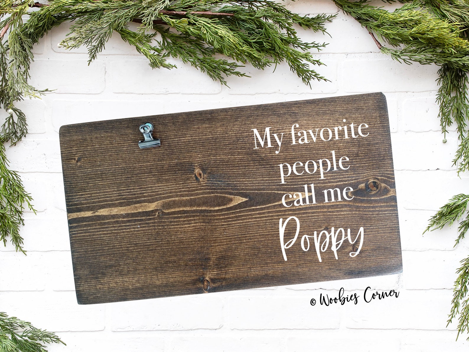 Poppy Gifts Poppy Picture Frame My Favorite People Call Me - Etsy