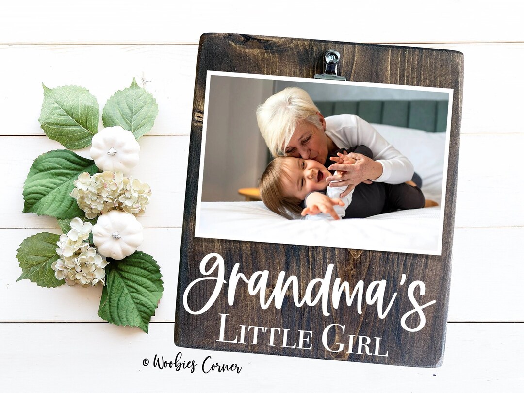 Personalized Grandma Picture Frame Gift From Grandkids Gift - Etsy