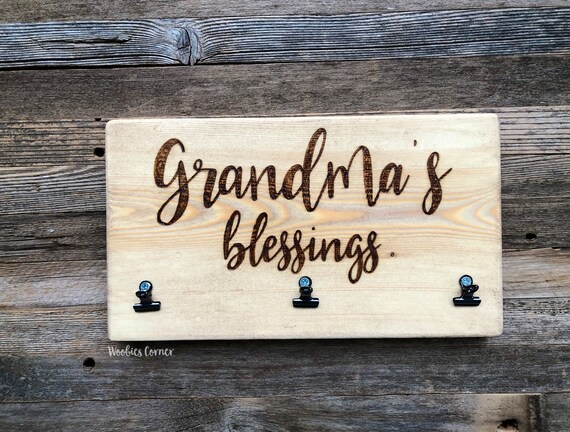 Grandchildren Sign-Gifts for her-gift for her-pregnancy announcement ...