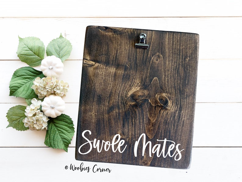 Swole Mates Picture Frame, Swole Sisters Gift, Workout Partner Gift ...