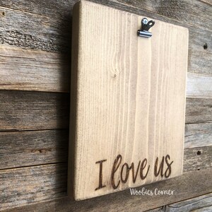 I Love Us Frame Valentines Day Gift Relationship Frame | Etsy