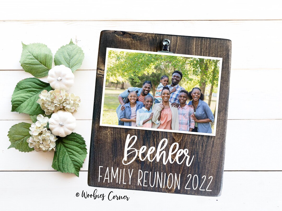 Family Reunion Favors, Family Reunion Picture Frame Personalized ...