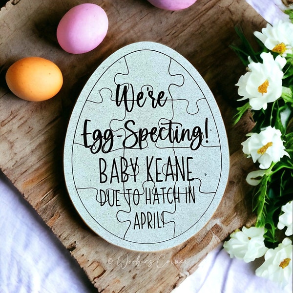 Easter Pregnancy Announcement - Etsy