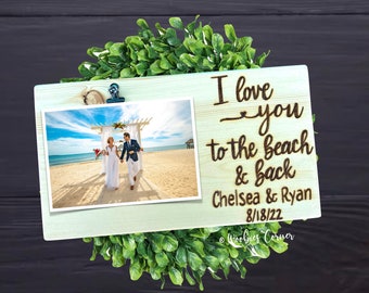 Beach Wedding Frame - Etsy