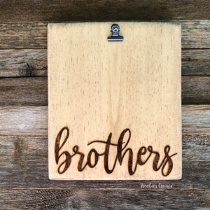Brothers Frame, Big Brother Frame, Personalized Brother Gift, Gift for ...