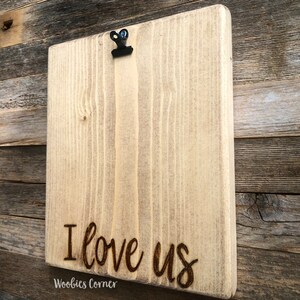 I Love Us Frame Valentines Day Gift Relationship Frame | Etsy