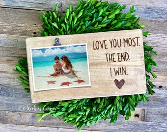 I Love You Frame | Etsy