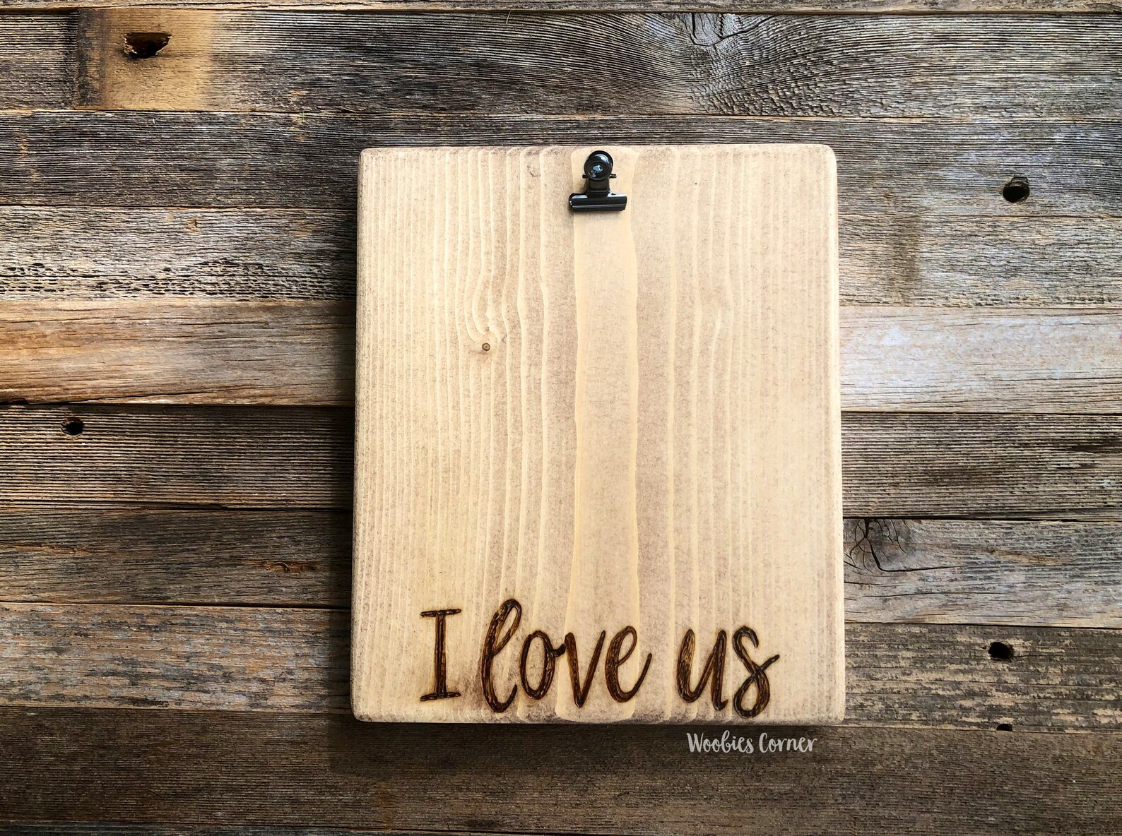 I Love Us Frame Valentines Day Gift Relationship Frame | Etsy