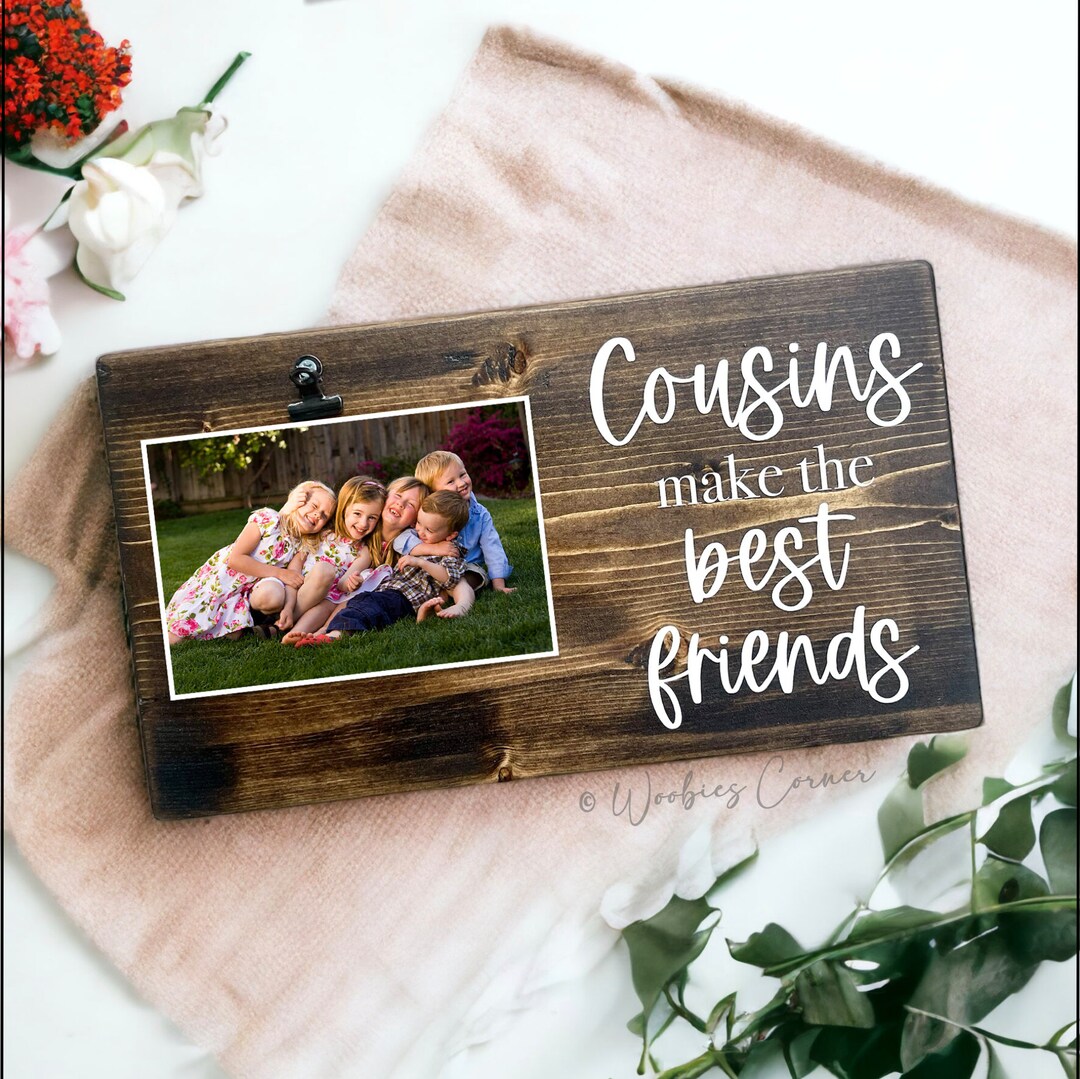 Cousin Gift, Gift for Cousin, Cousin Quotes, Cousin Photo Frame, Cousin ...