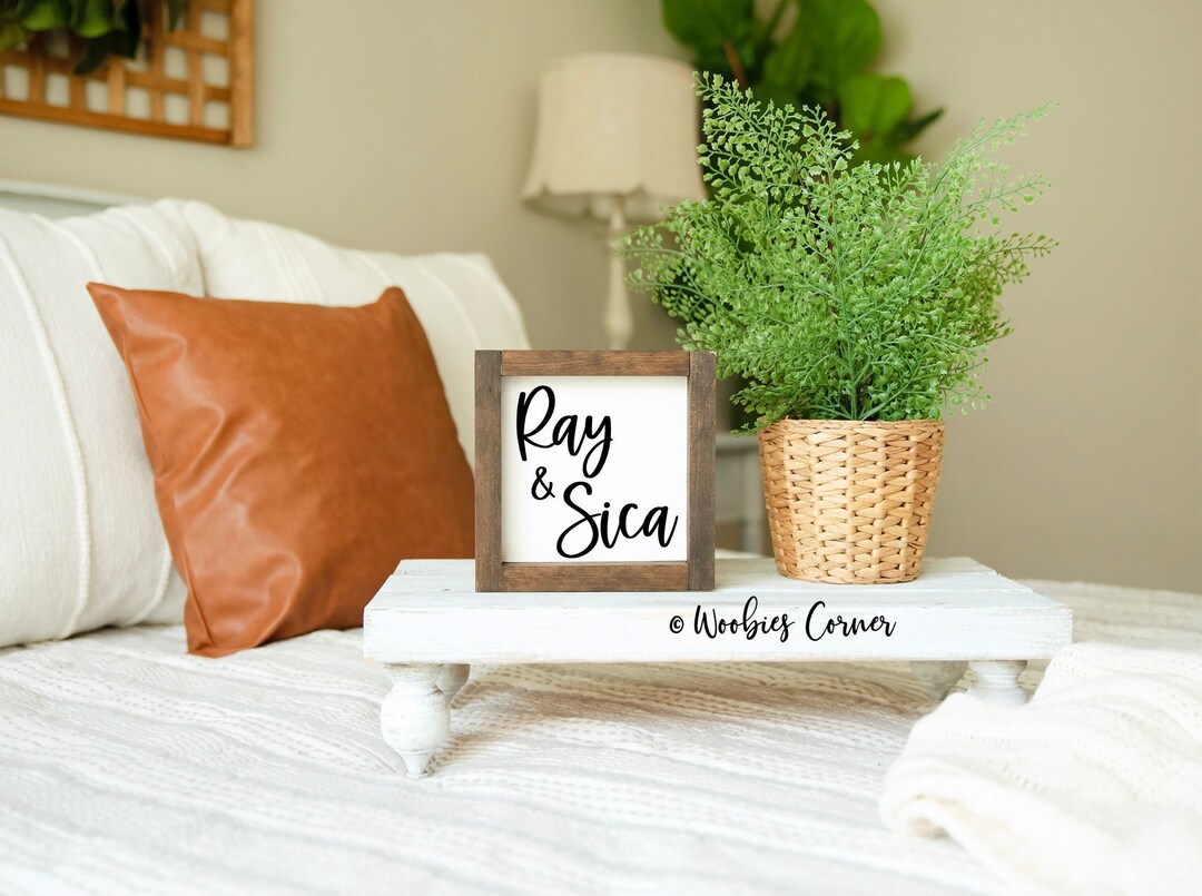 Personalized Couple Name Sign, Custom Name Sign, Newly Engaged Couples ...