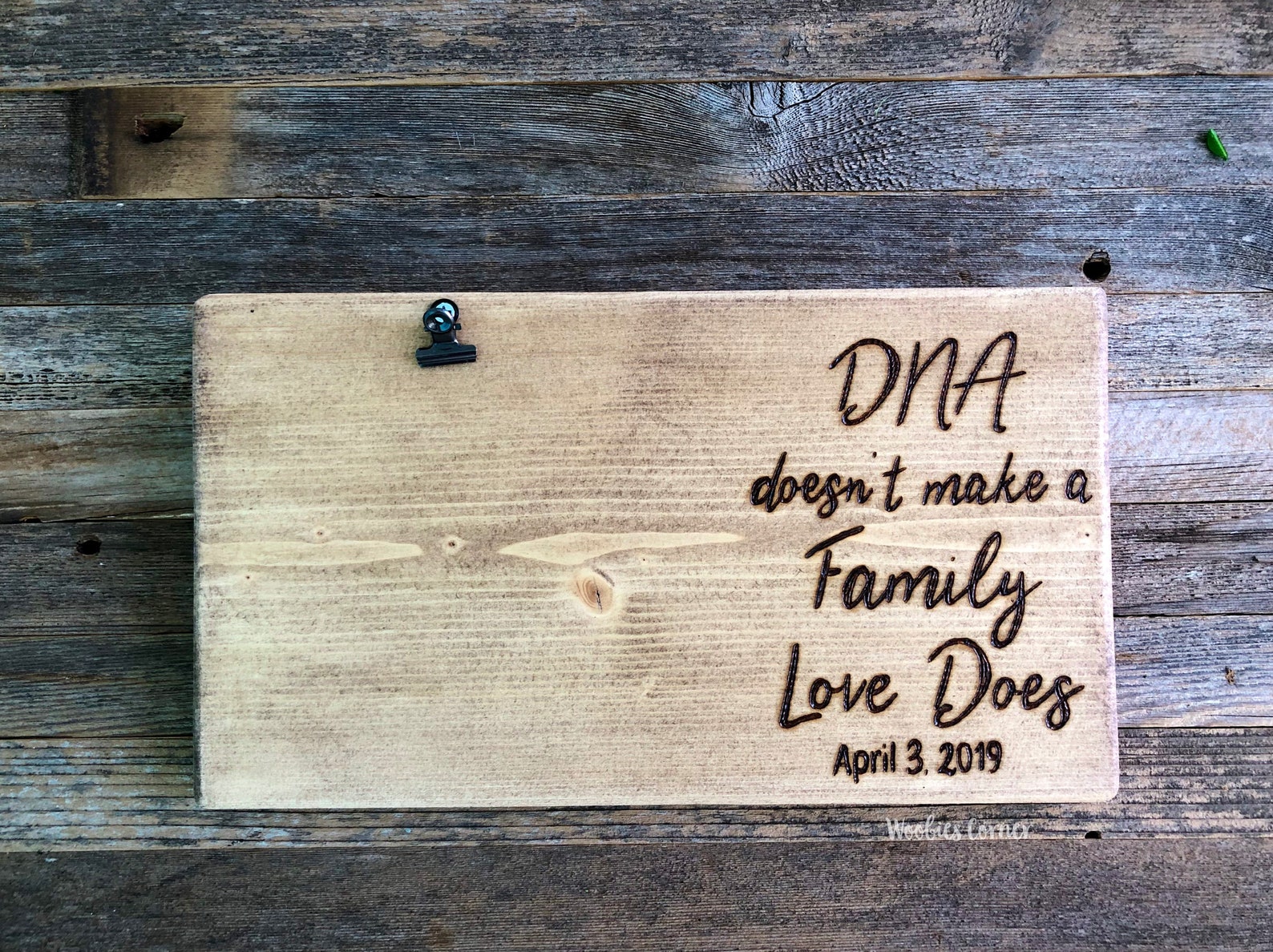 Personalized Adoption Picture Frame Adoption Day Adoption | Etsy