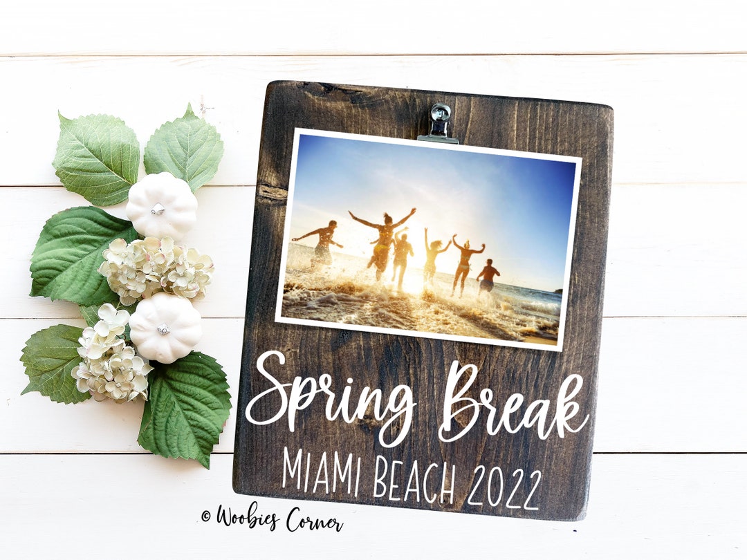 Vacation Frame, Family Reunion Frame, Spring Break Picture Frame ...