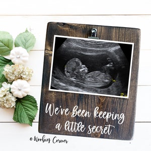 We've Been Keeping a Little Secret Frame Baby - Etsy