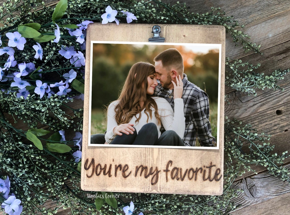 You're My Favorite Frame Personalized Picture Frame Best | Etsy