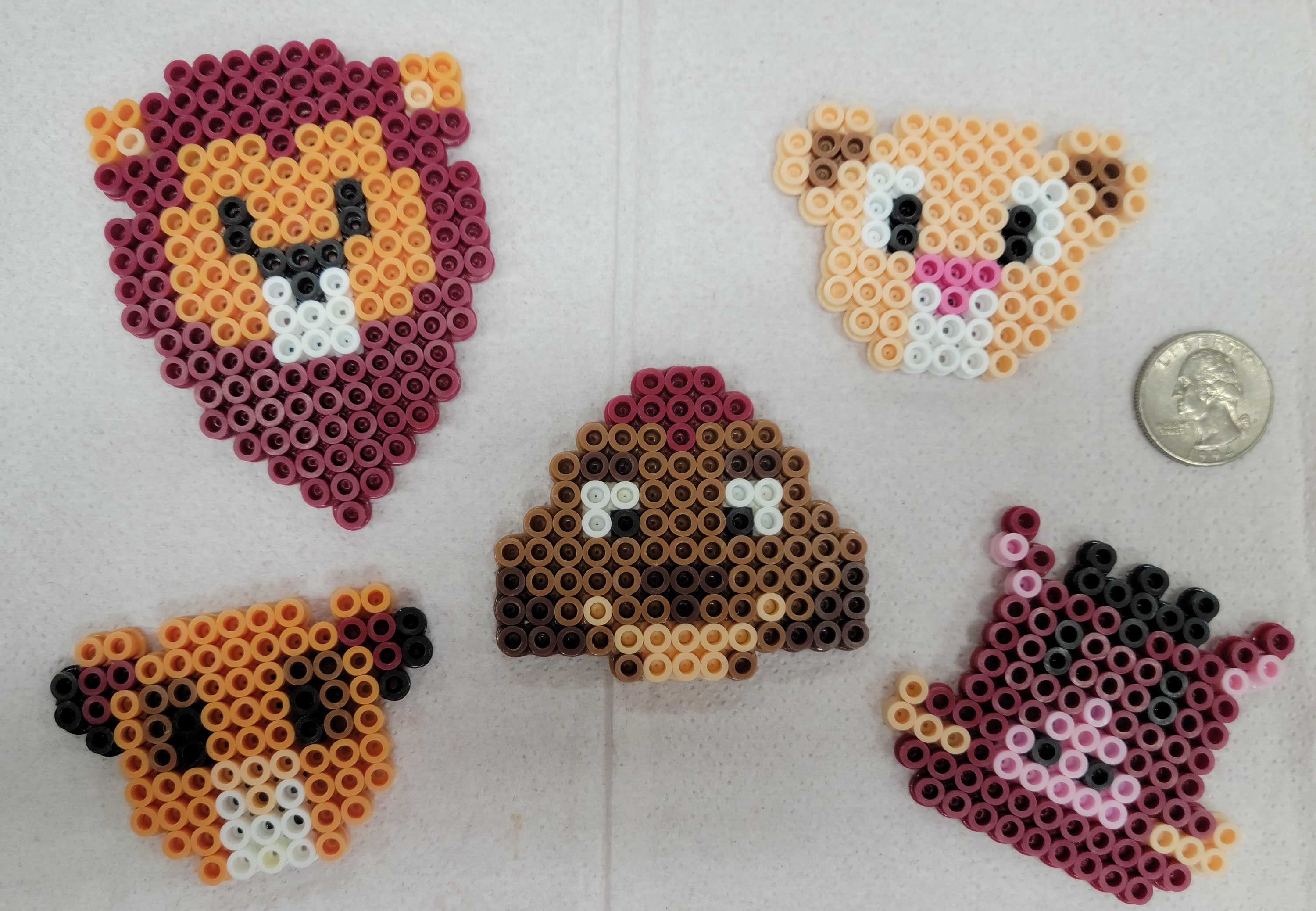 Lion King Perler Bead Magnets - Etsy