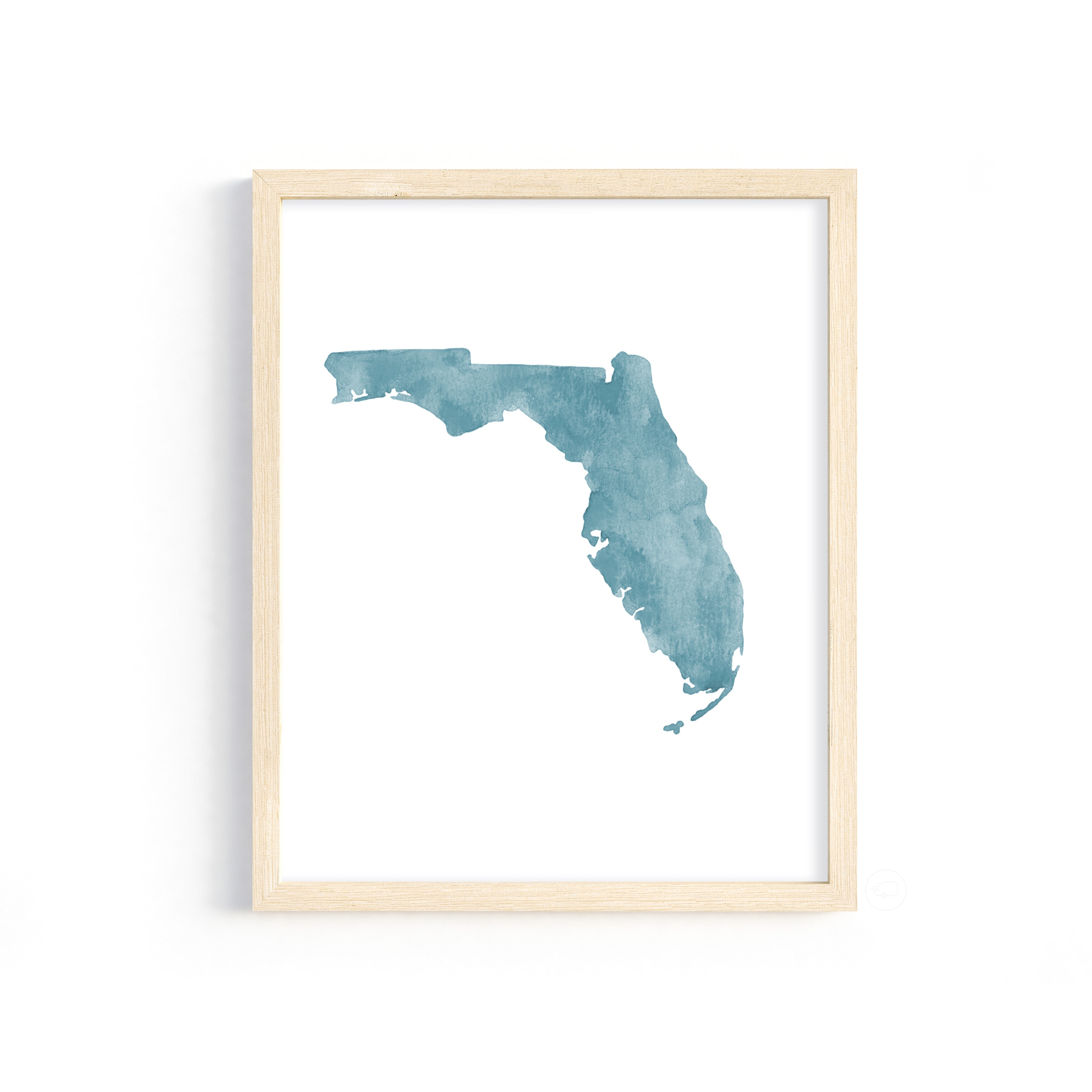 Florida Hand Lettered Print. Florida Hand Lettering. State of | Etsy